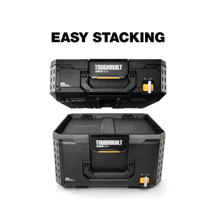 American TOUGHBUILT Stack Tech 8-piece storage system tool box, very a ...
